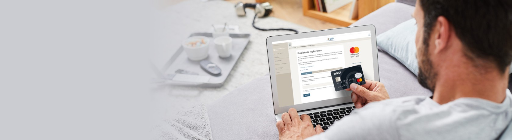 Mit der MLP Kreditkarte sicher online einkaufen